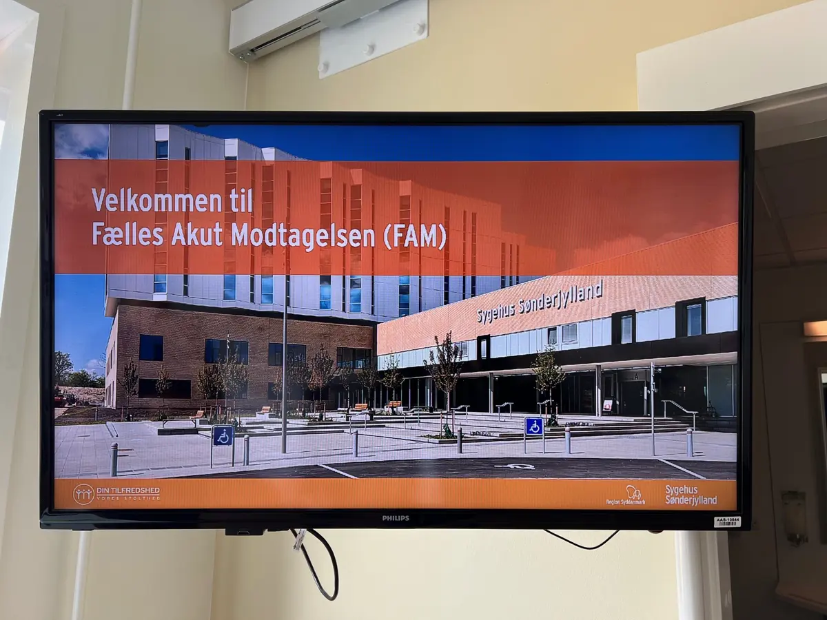 Digital velkomst på FAM